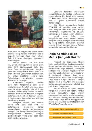 Profil dan Produk Siswa Double Track 2021 | PDF