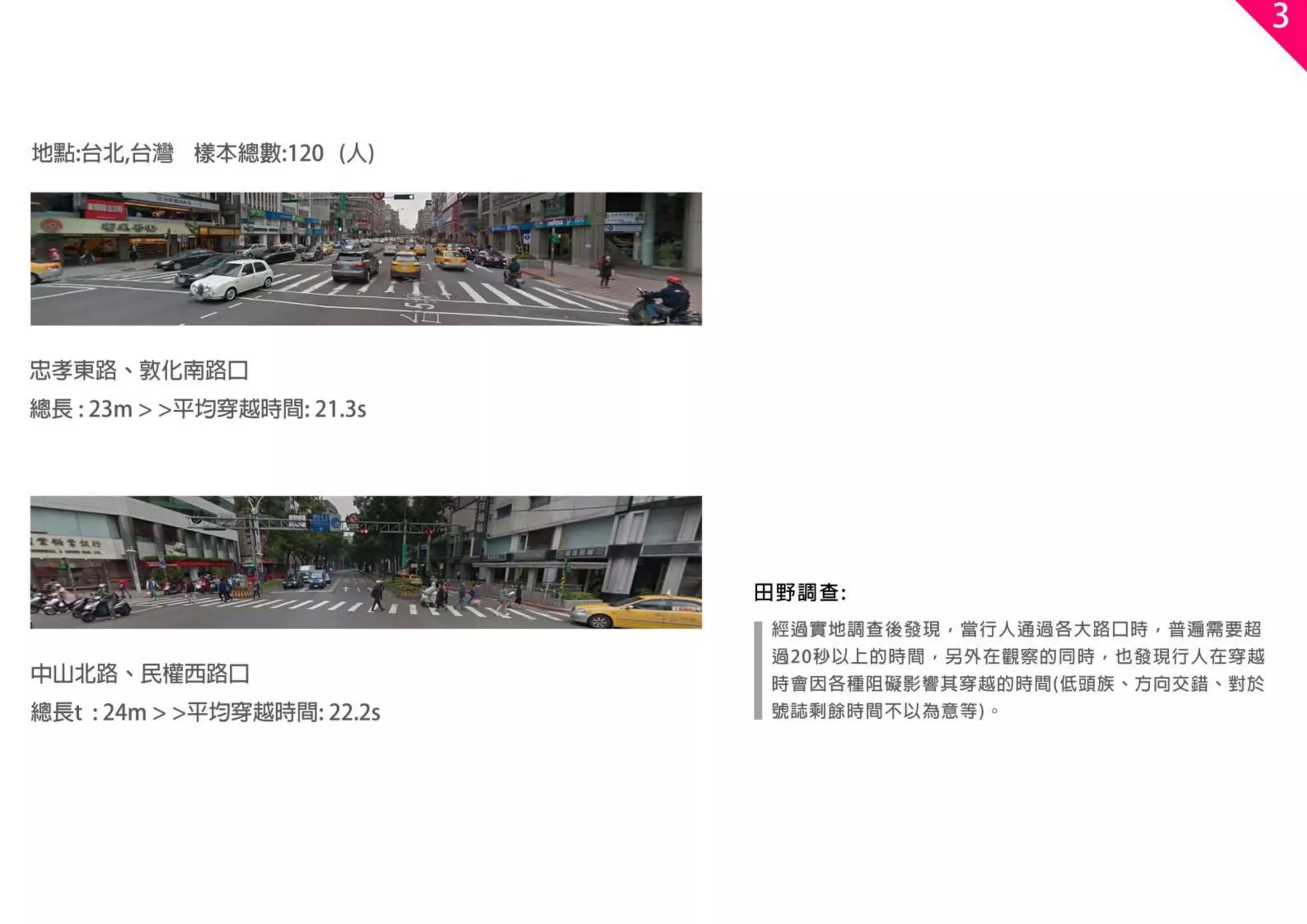 雙三角斑馬線Double triangle crosswalk | PPTX