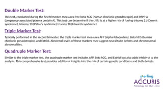 Double, Triple and Quadruple Marker Tests What Parents Should Know.pptx