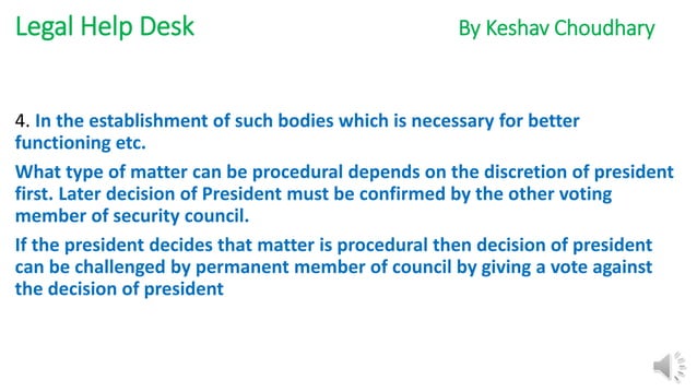 Double veto- Security Council | PPTX