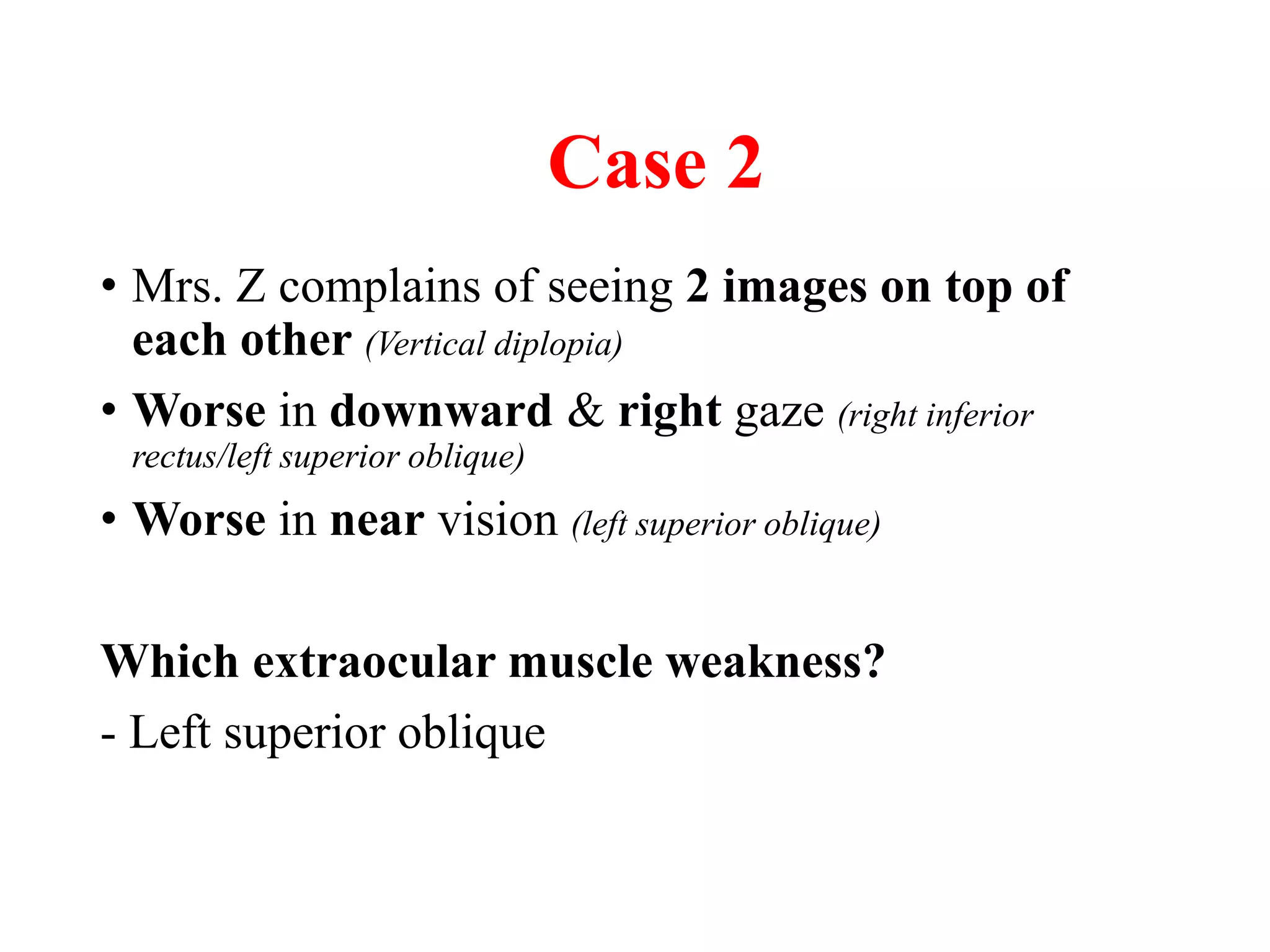 Diplopia- Double vision | PPTX