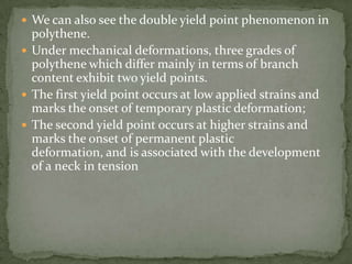 Double yield point | PPTX