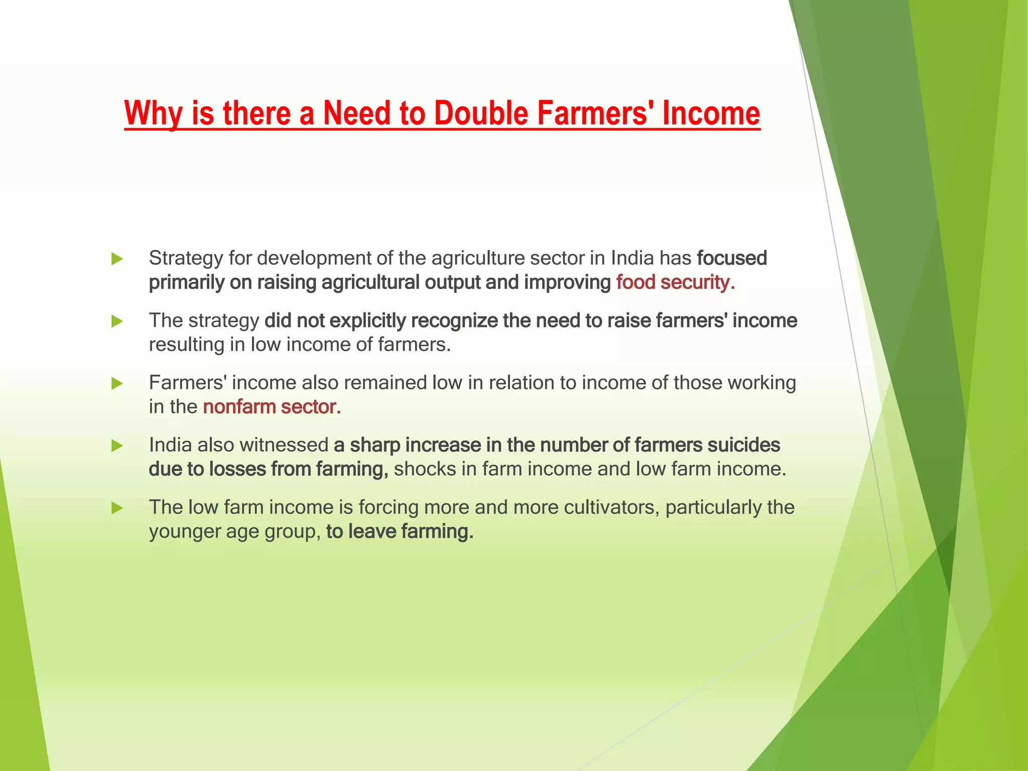 Doubling the farmers income .pptx
