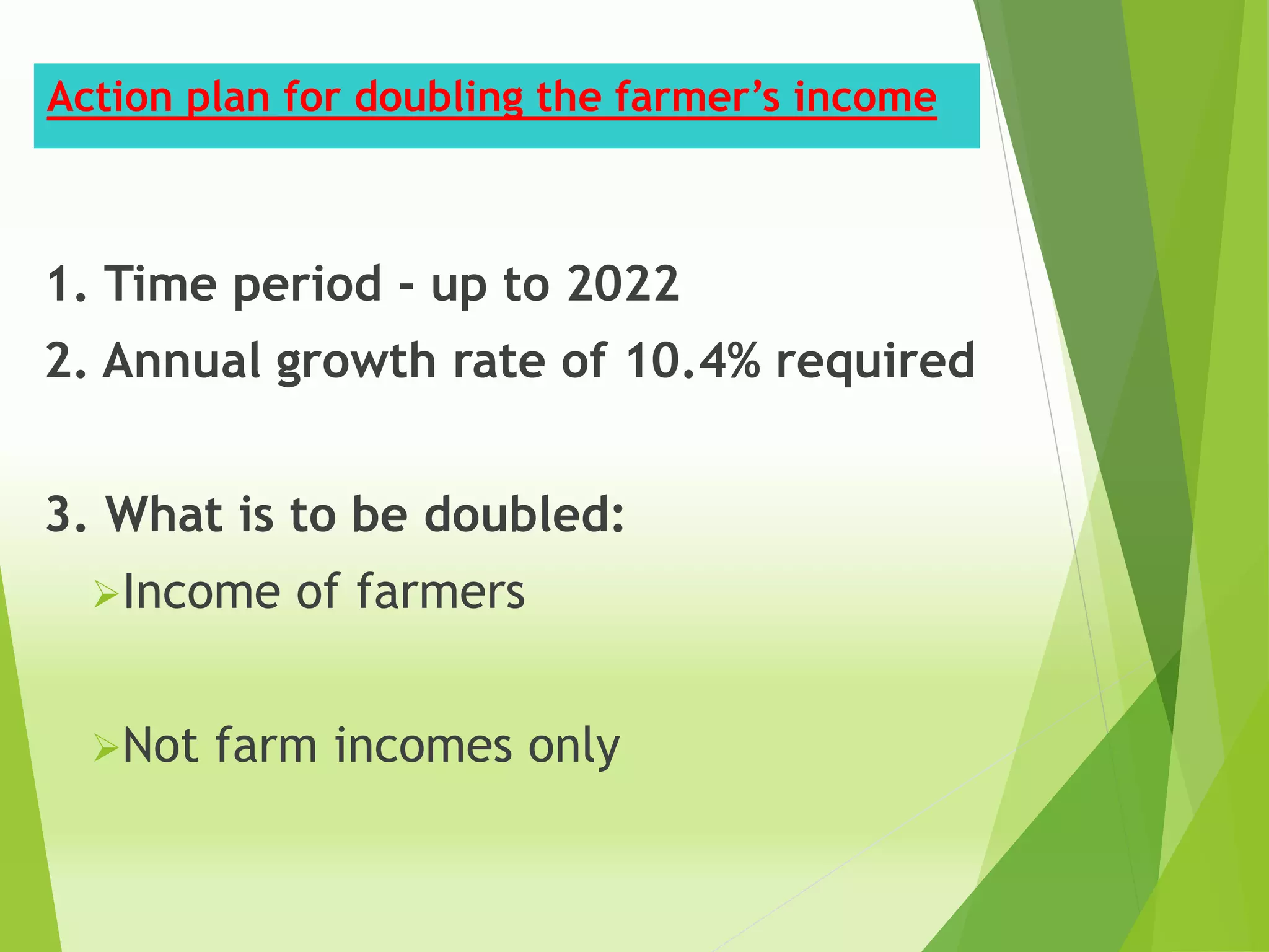 Doubling the farmers income .pptx