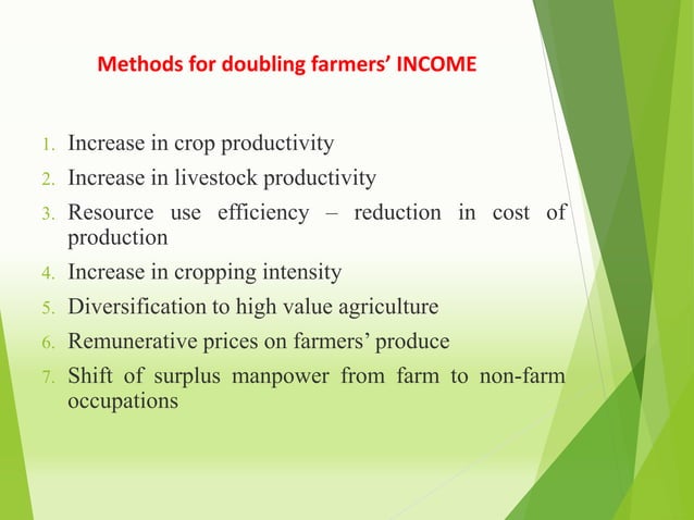Doubling the farmers income .pptx