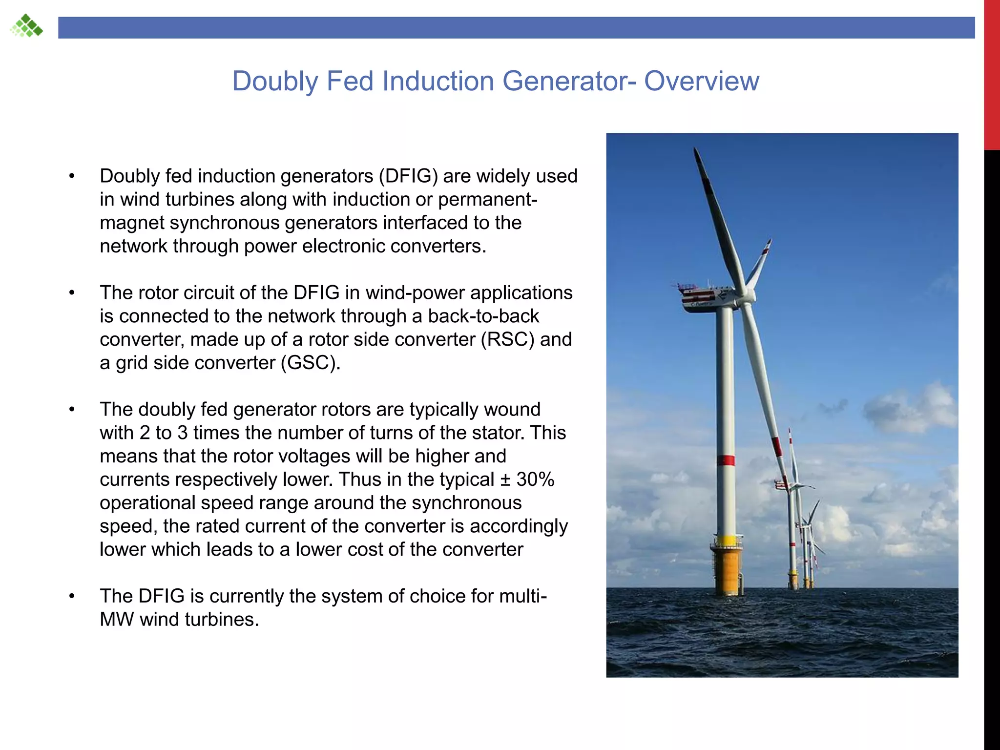 Doubly fed-induction-generator | PDF
