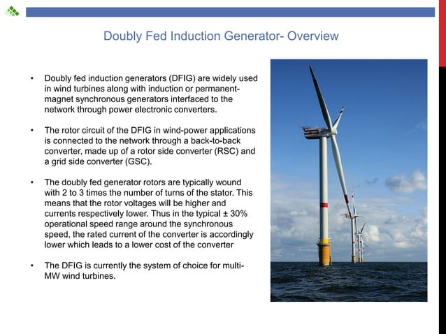 Doubly fed-induction-generator | PDF