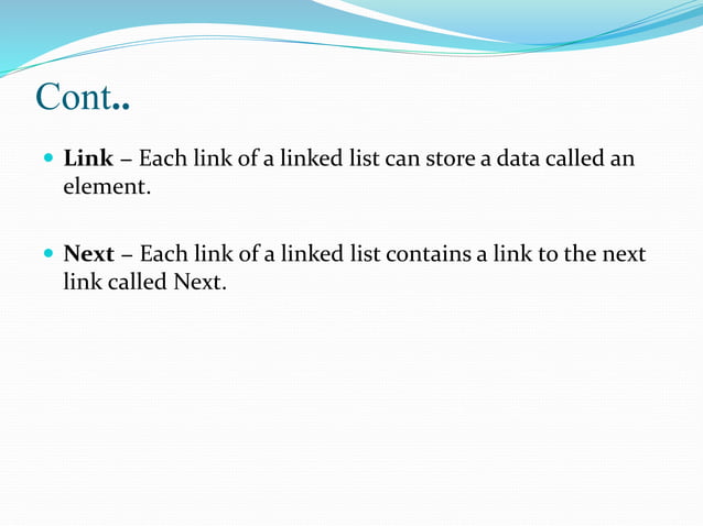 Doubly linked list | PPT