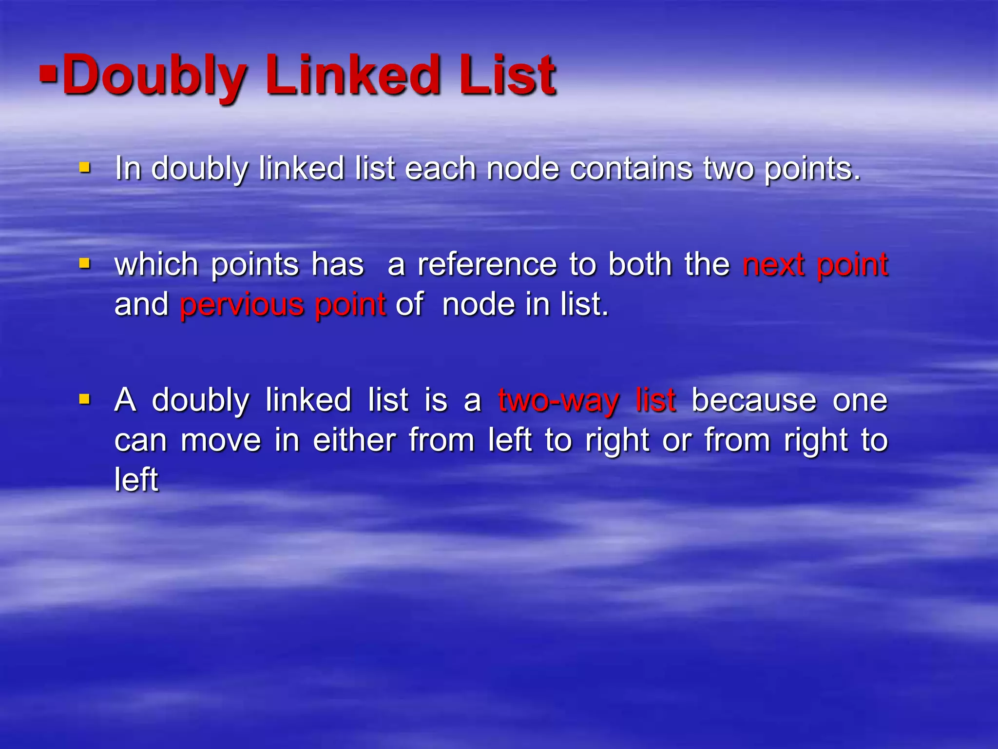 Doubly Linked List Animated Ppt