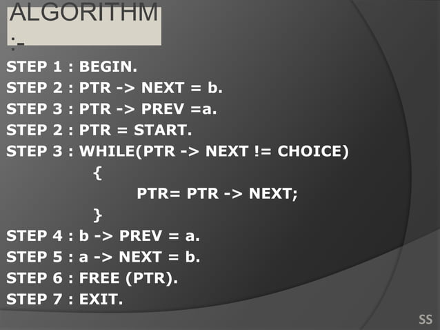Doubly Linked List || Operations || Algorithms | PPT Doubly Linked List || Operations || Algorithms | PPT
