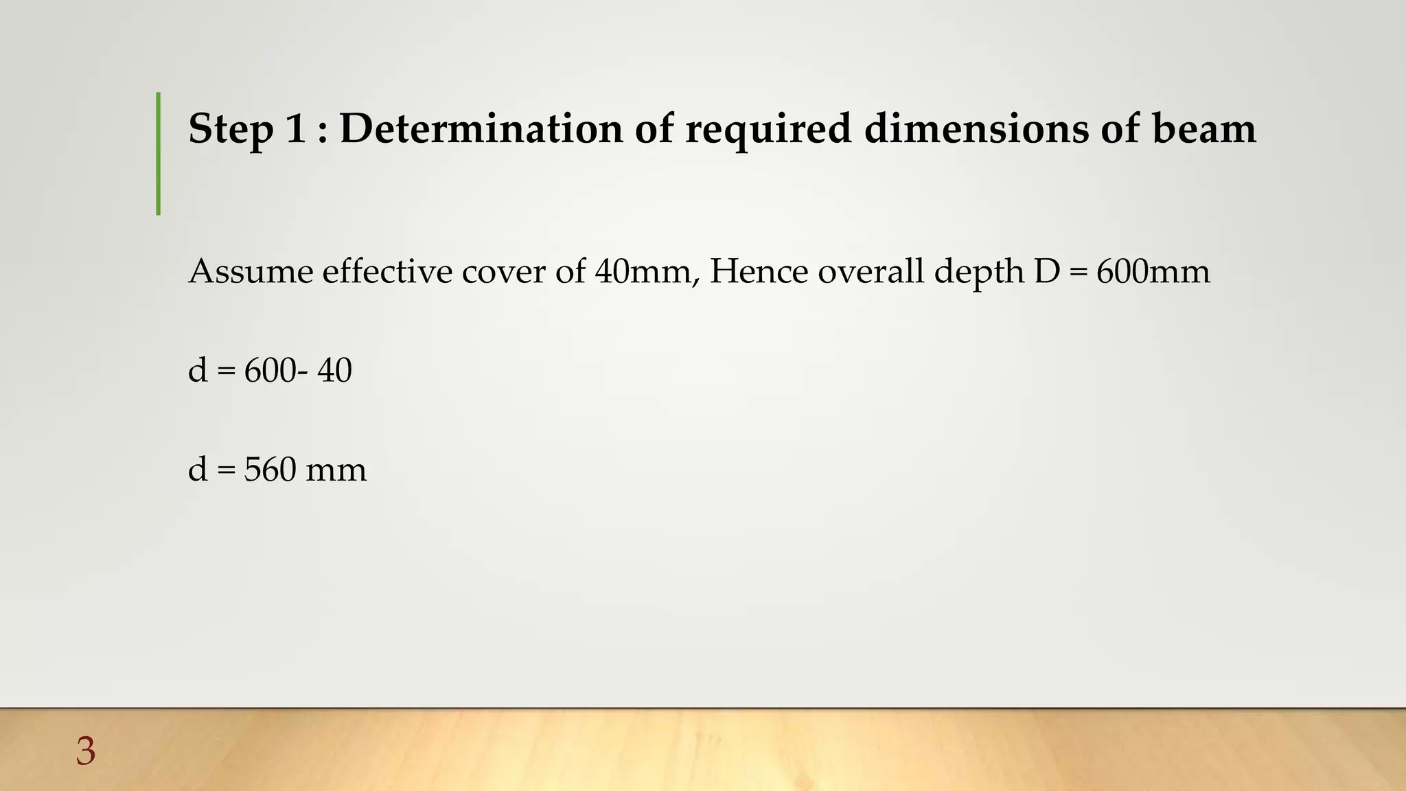 Doubly reinforced beam design | PPTX