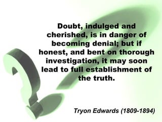 Doubts | PPT