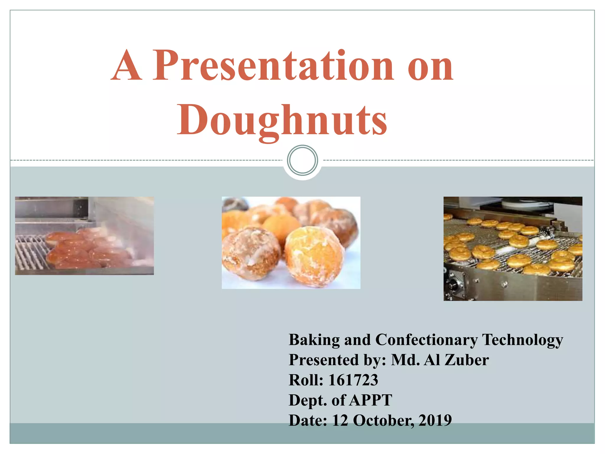 Doughnut presentation | PPTX