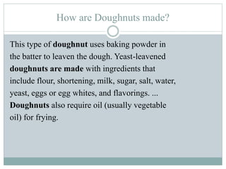 Doughnut presentation | PPTX