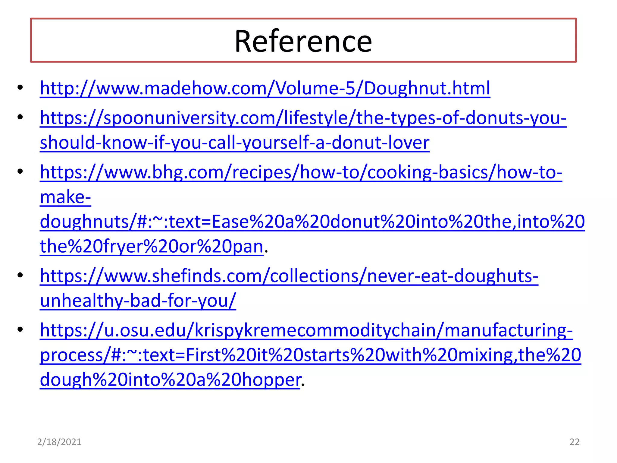 Doughnuts | PPTX