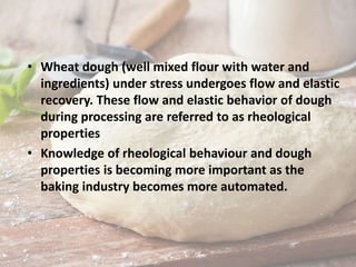 Dough rheology | PPTX