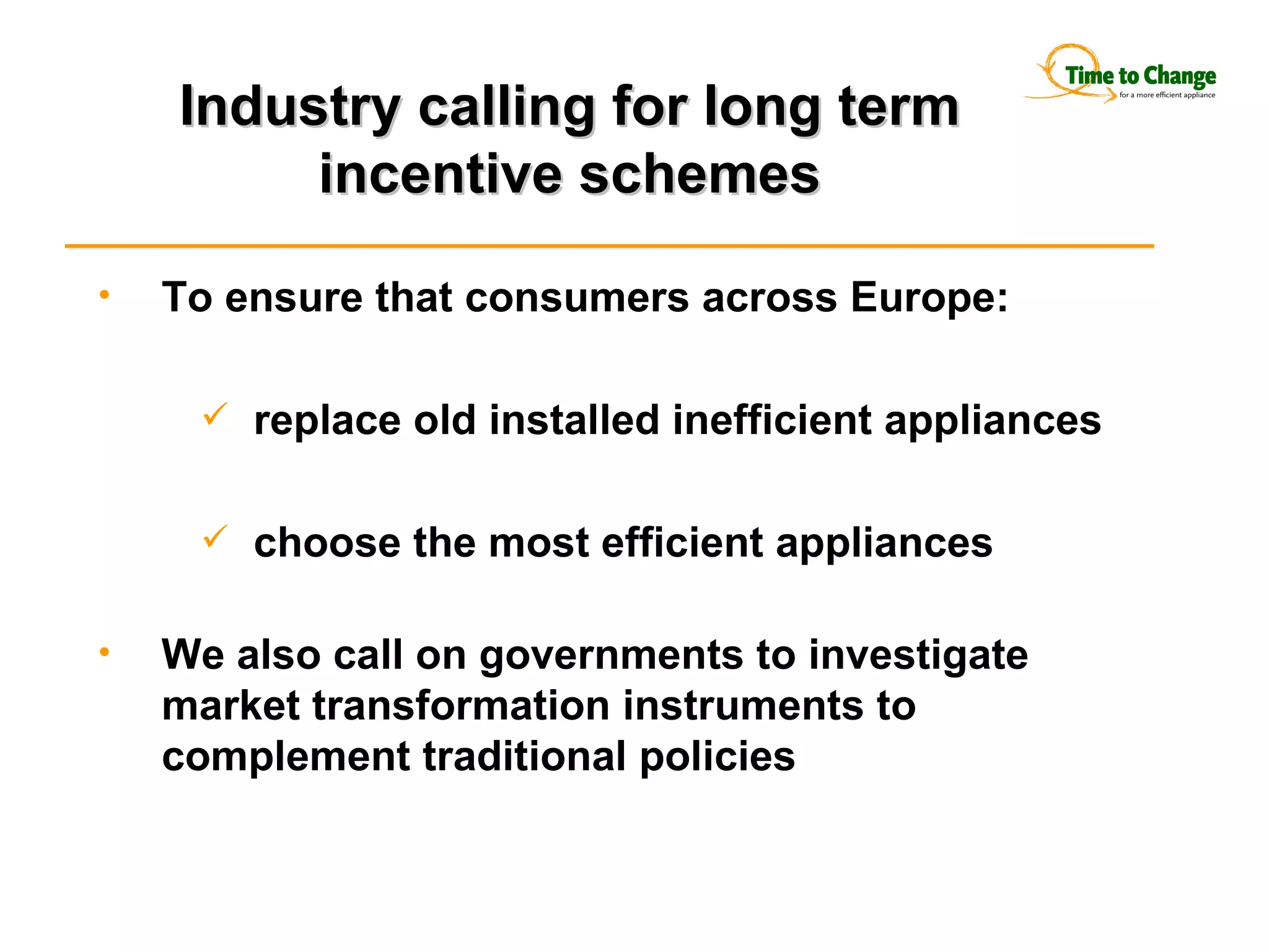 White goods and climate change | PPT