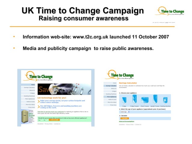 White goods and climate change | PPT