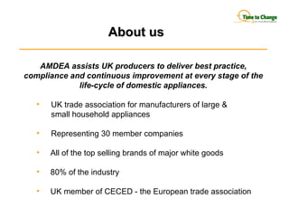 White goods and climate change | PPT