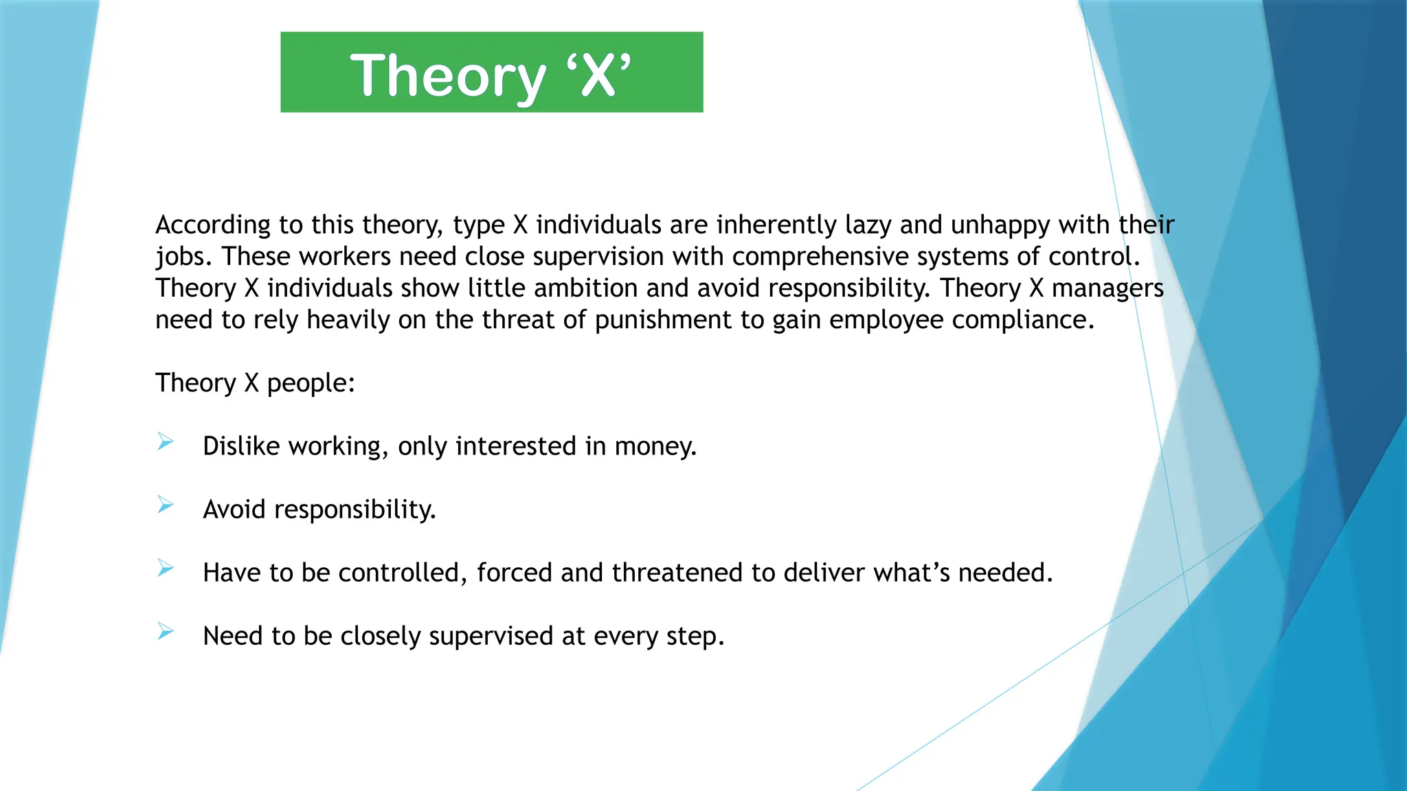theory x and theory y by Douglas mcgregor.pptx