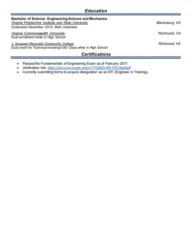 Douglas stepp resume 2017 | PDF