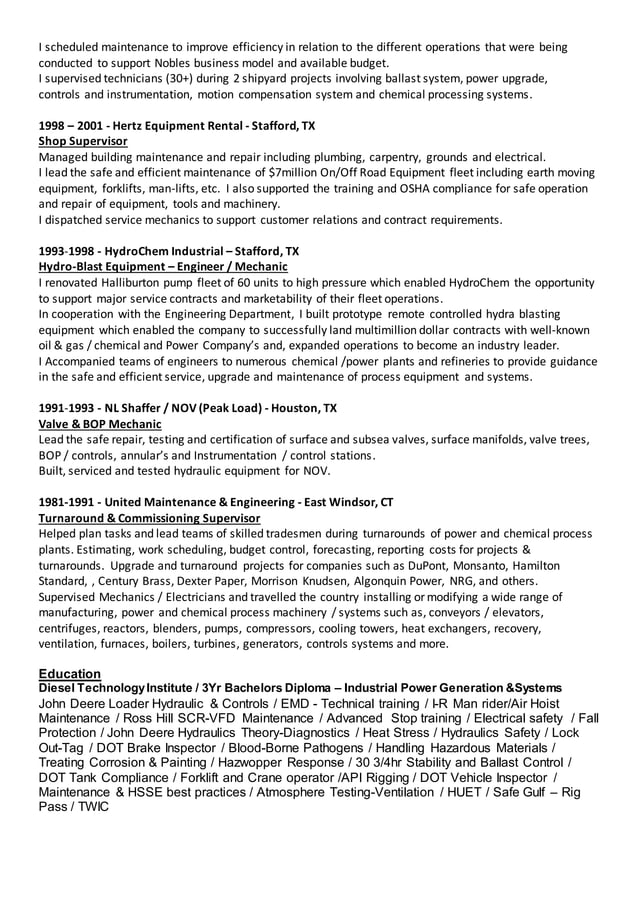 Doug raber cv 8 1-16 | PDF