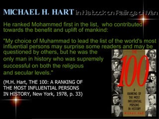 islamic teaching in light Muhammad Pbuh Saying | PPT