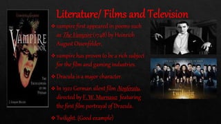 Do Vampire exist | PPT