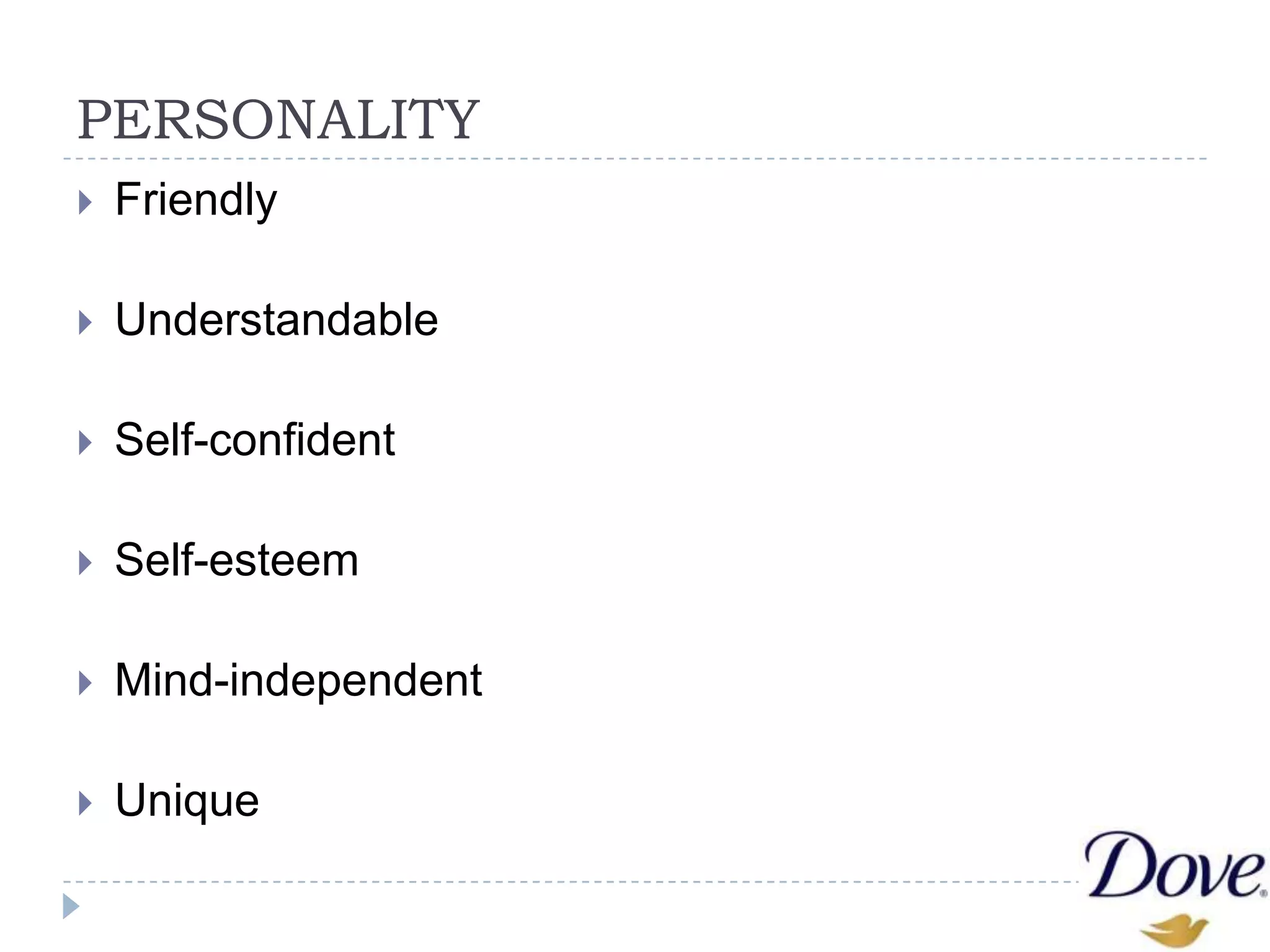 The brand identity of "Dove" | PPTX