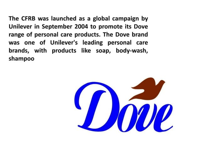 Dove Soap Changing Consumer Behavior for Women | PPTX