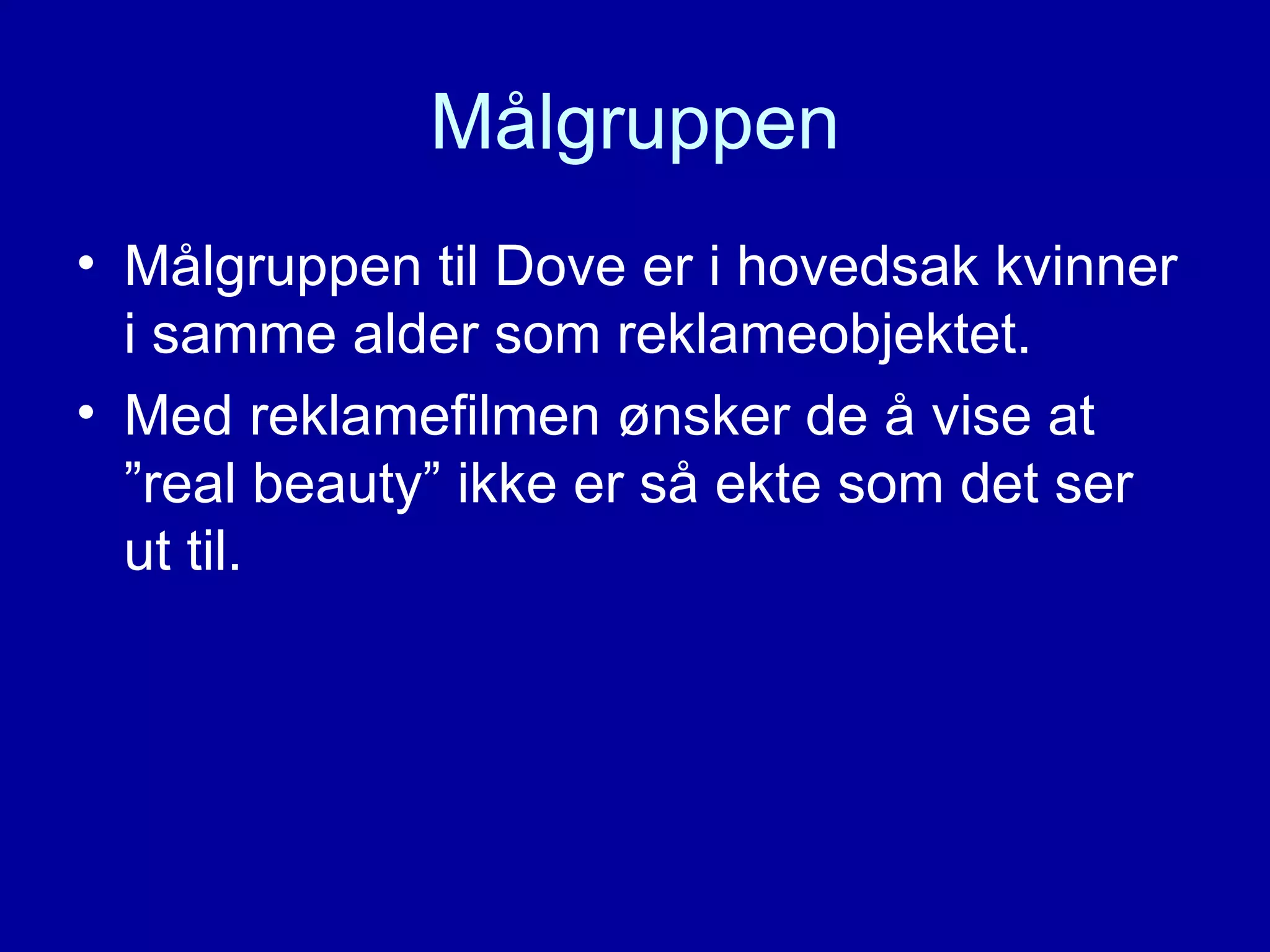 Dove Evolution | PPT