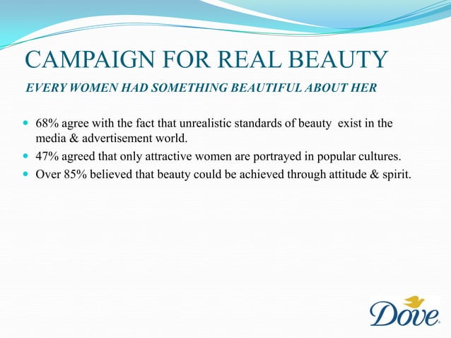 Dove campaign for real beauty | PPTX | Skin Care | Beauty