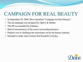 Dove campaign for real beauty | PPTX
