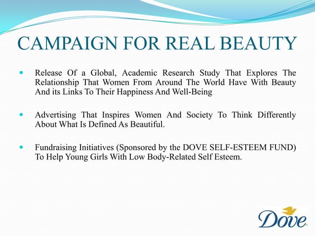 Dove campaign for real beauty | PPTX | Skin Care | Beauty