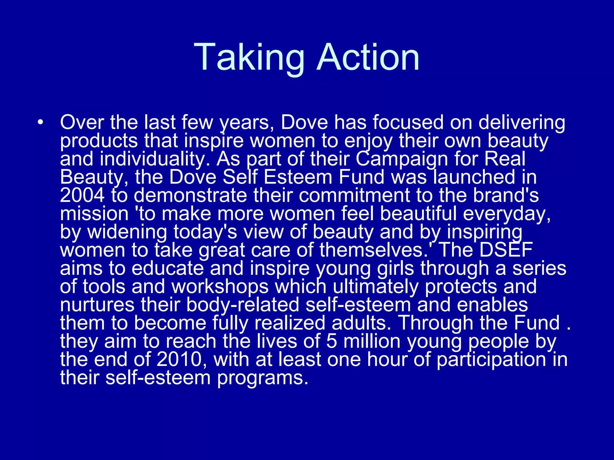 Dove Campaign For Real Beauty | PPT