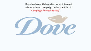 Dove: Evolution of a brand | PPTX