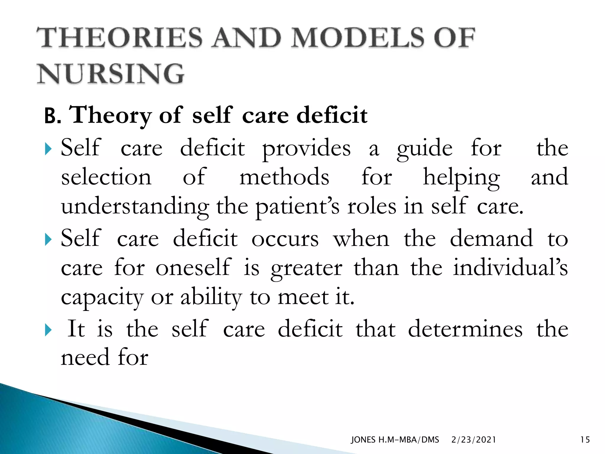 THEORIES AND MODELS OF NURSING | PPTX