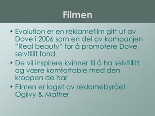 Dove Evolution | PPT