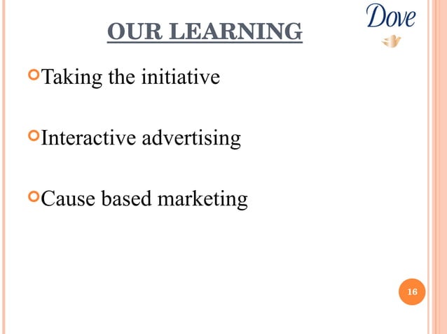 Dove Final Presentation | PPT | Business | Business and Finance