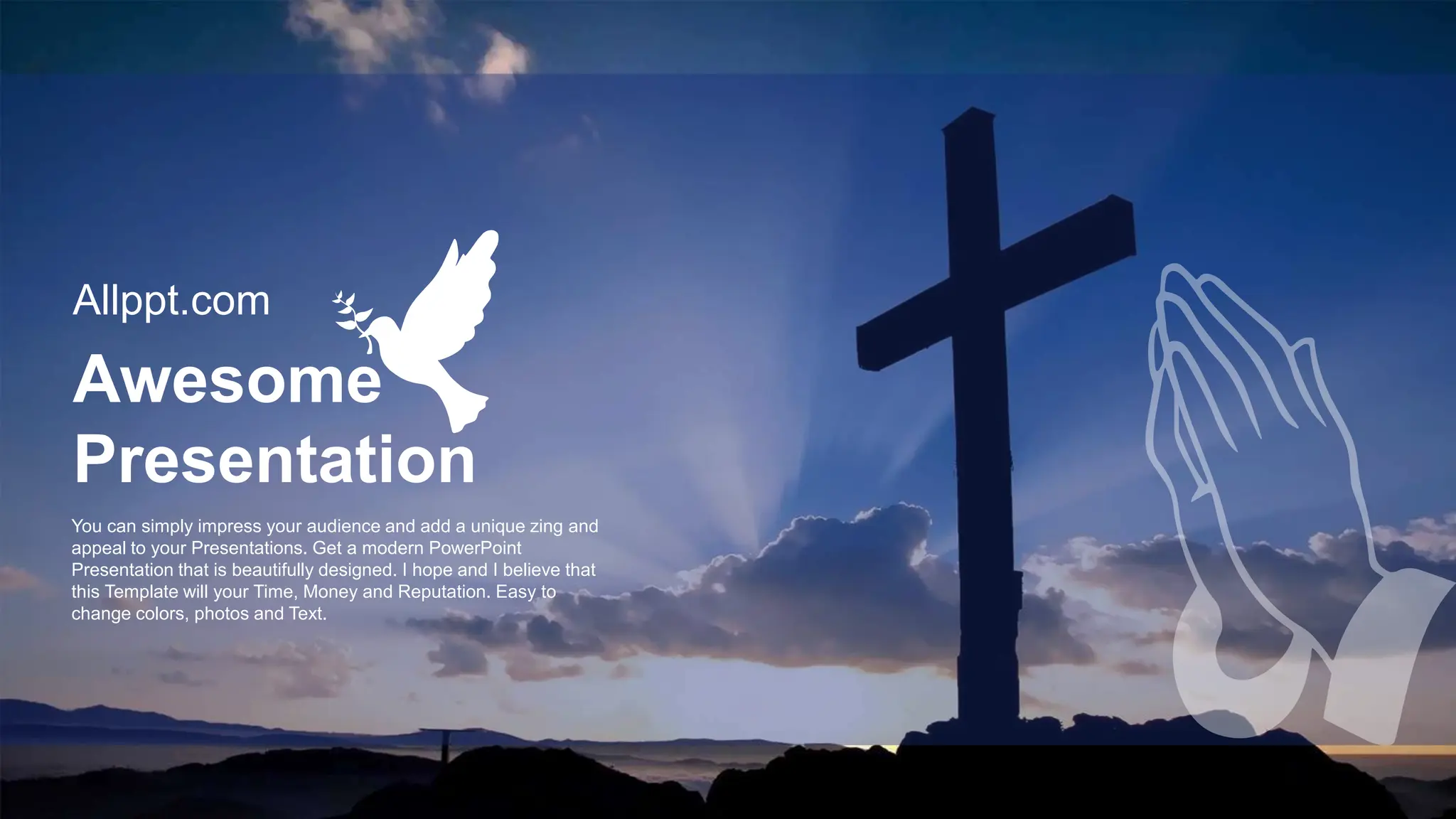 Dove Holy Spirit PowerPoint Templates.pptx