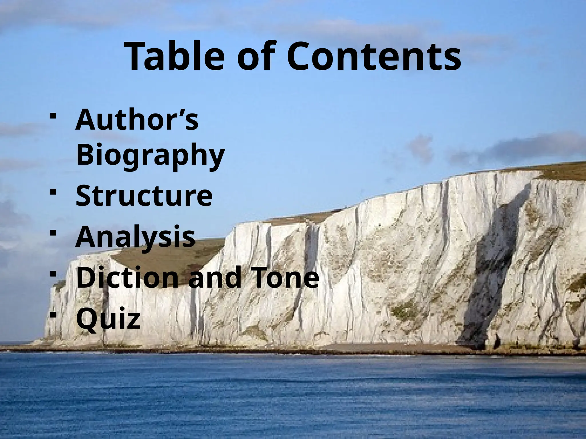 Dover Beach poem by Matthew Arnold (Victorian Poetry | PPTX