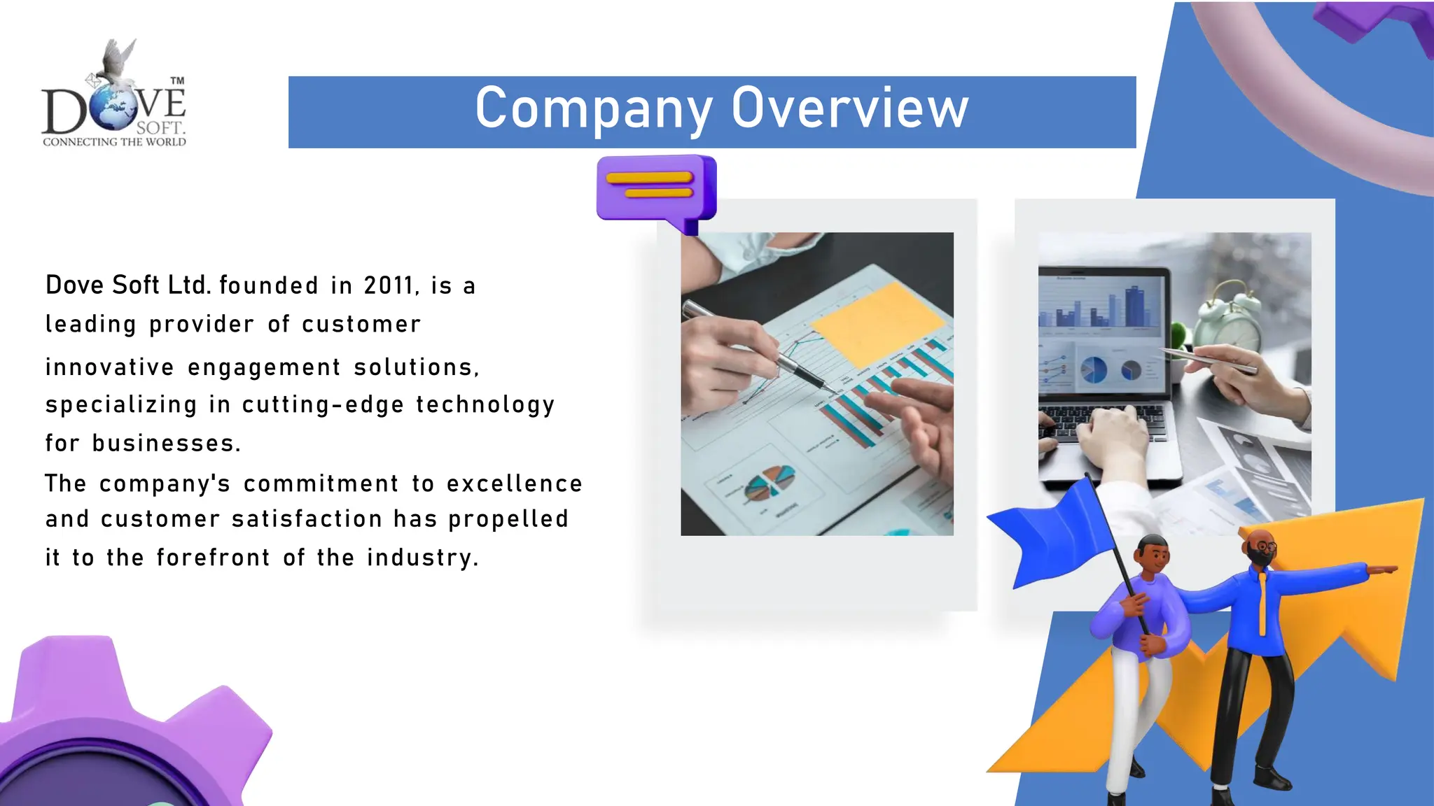 Unlocking Customer Engagement, Overview of Dove Soft Ltd | PPTX