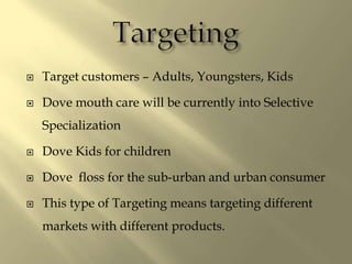 Dove toothpaste emba final | PPT