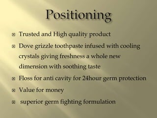 Dove toothpaste emba final | PPT