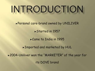 Dove toothpaste emba final | PPT