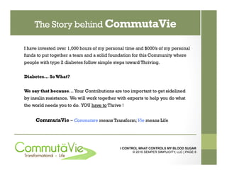 Control what Controls your Blood Sugar in 2016 | PDF