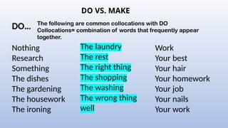 Grammar guide on the use of DO VS MAKE PPT.pptx