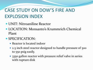 DOW Fire And Explosion Hazard And Its Case Study I Gaurav Singh Rajput ...
