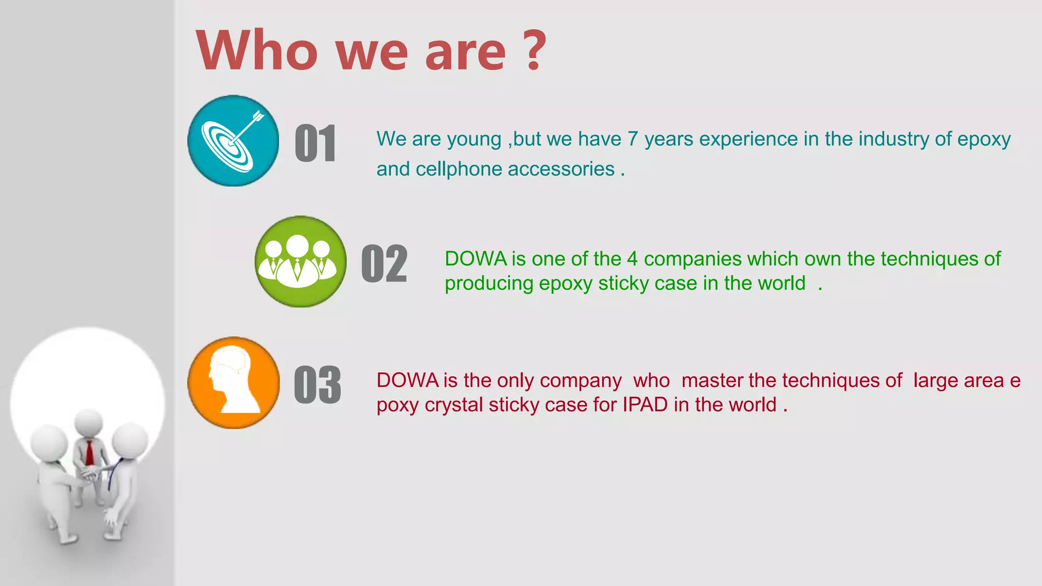 Dowa hand free sticky case | PPTX | Smartphones | Consumer Electronics