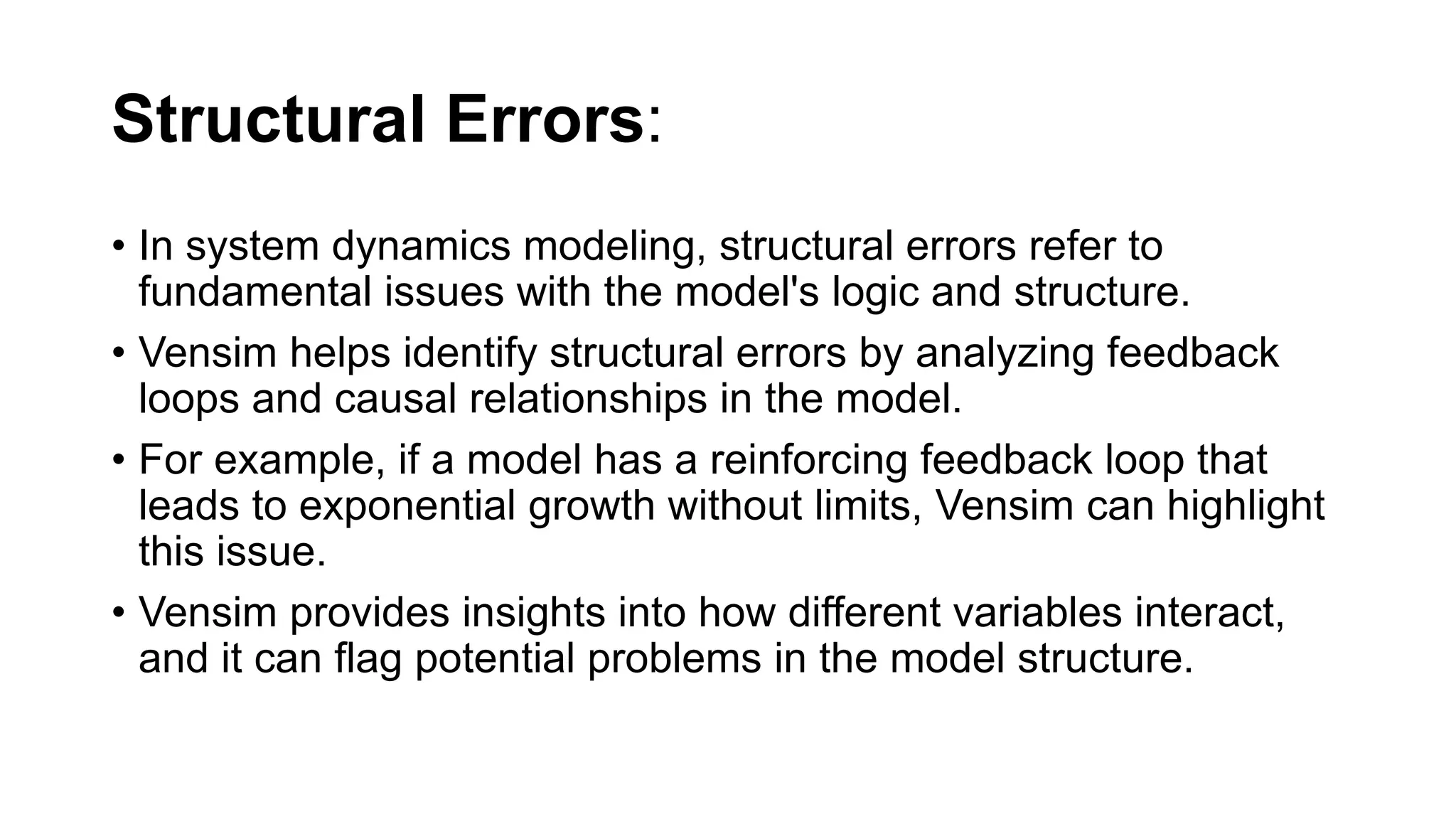 Vensim Model Packages Detailed Information | PPTX